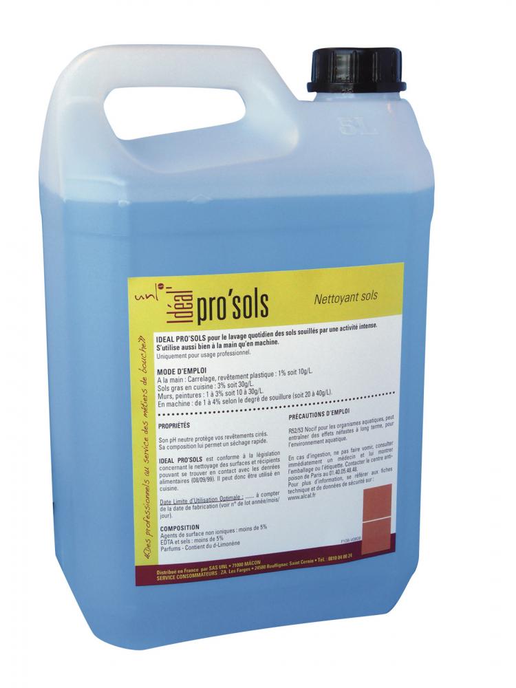 Nettoyant sols sol IDEAL' PRO SOLS | La Boutique des c...