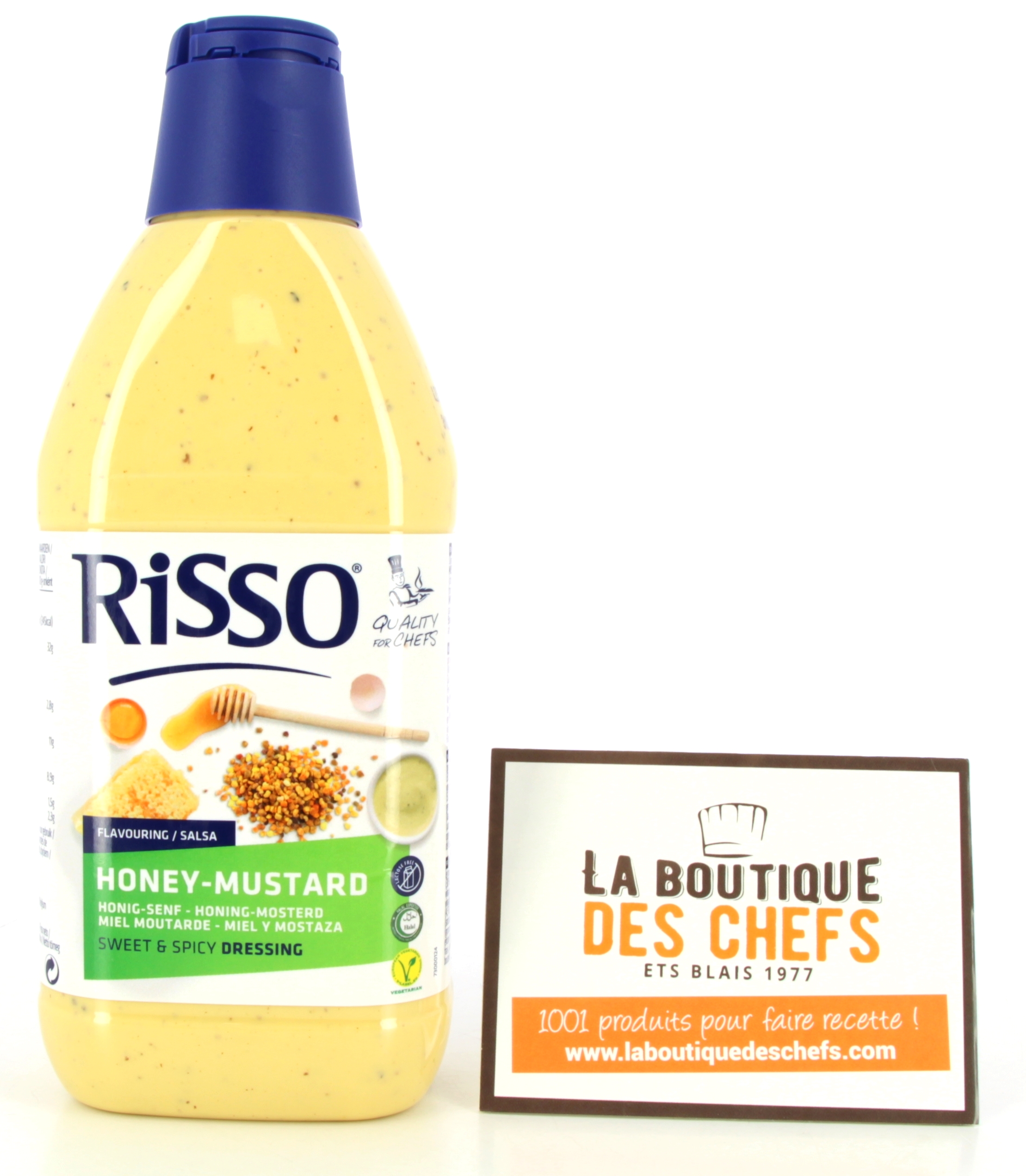 Sauce honey mustard Risso 750 ml | La Boutique des chefs