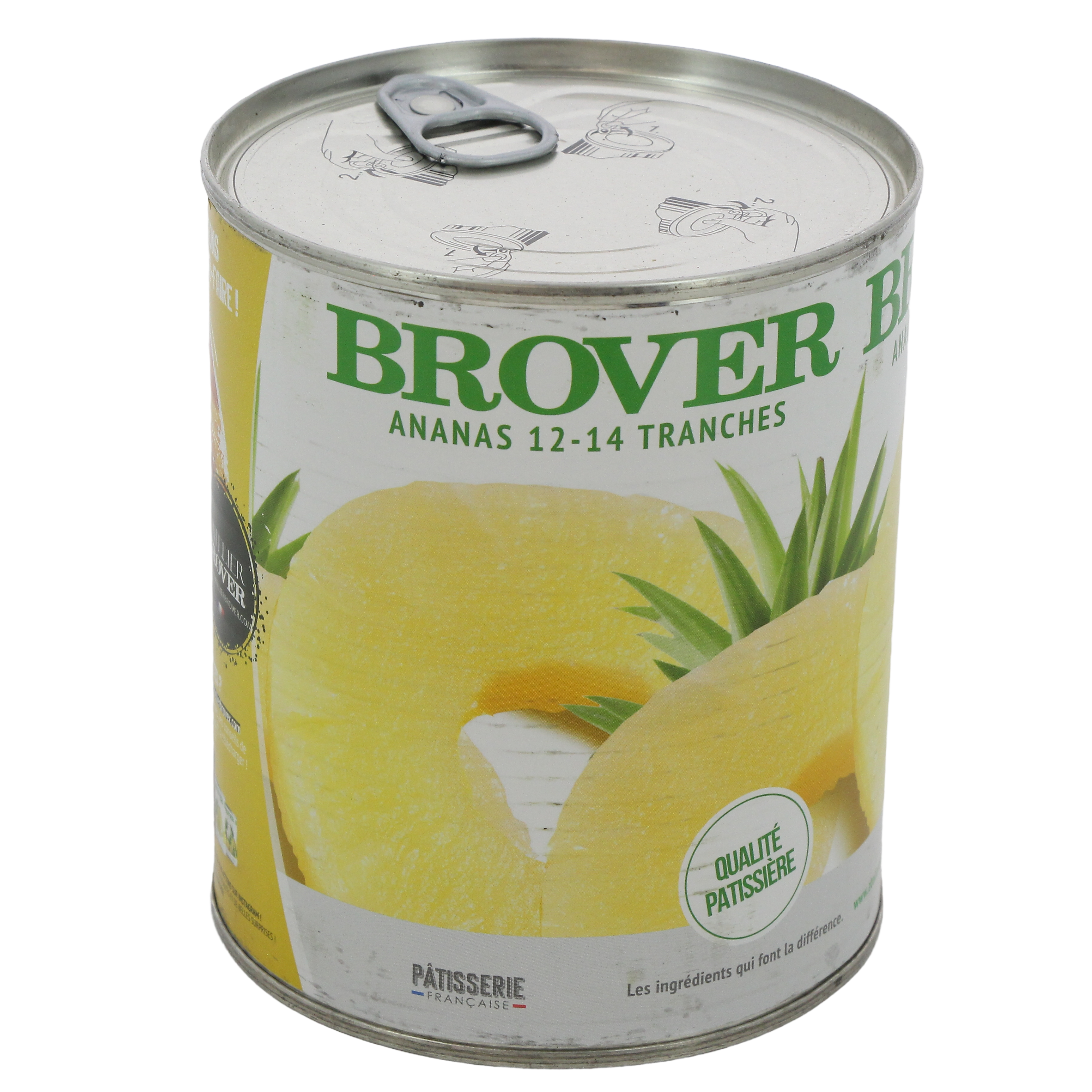 Ananas au sirop 12 tranches boîte 4/4 | La Boutique des che...