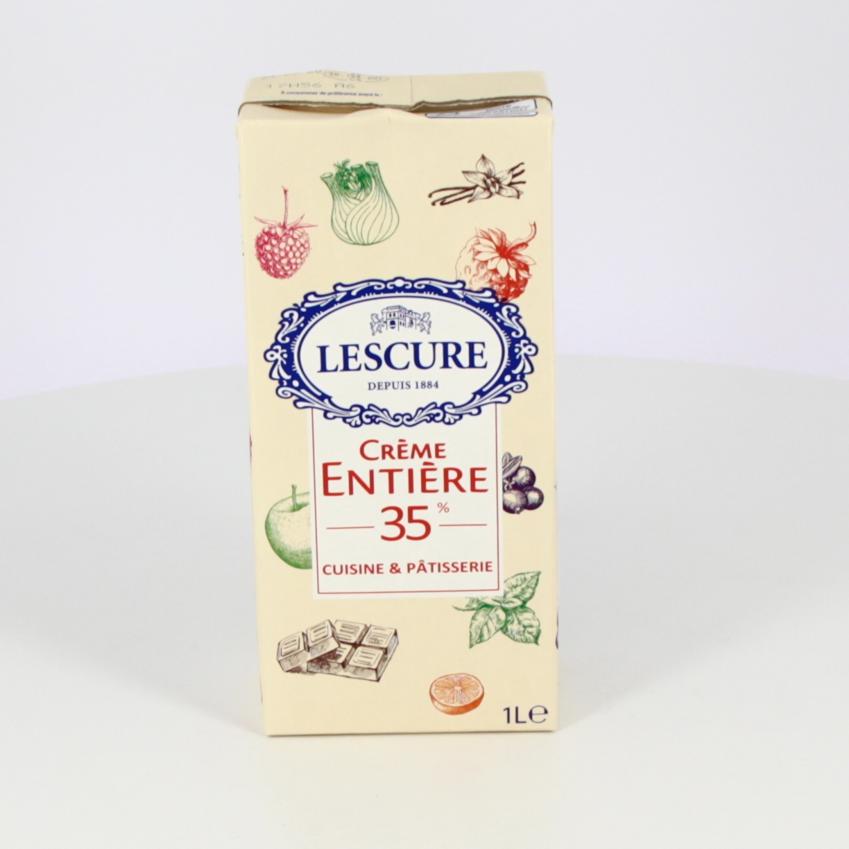 Crème Liquide UHT 35% Lescure 1L | La Boutique des chefs