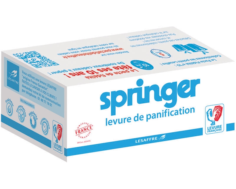 Véritable levure fraîche de boulanger Springer bleue | La B...