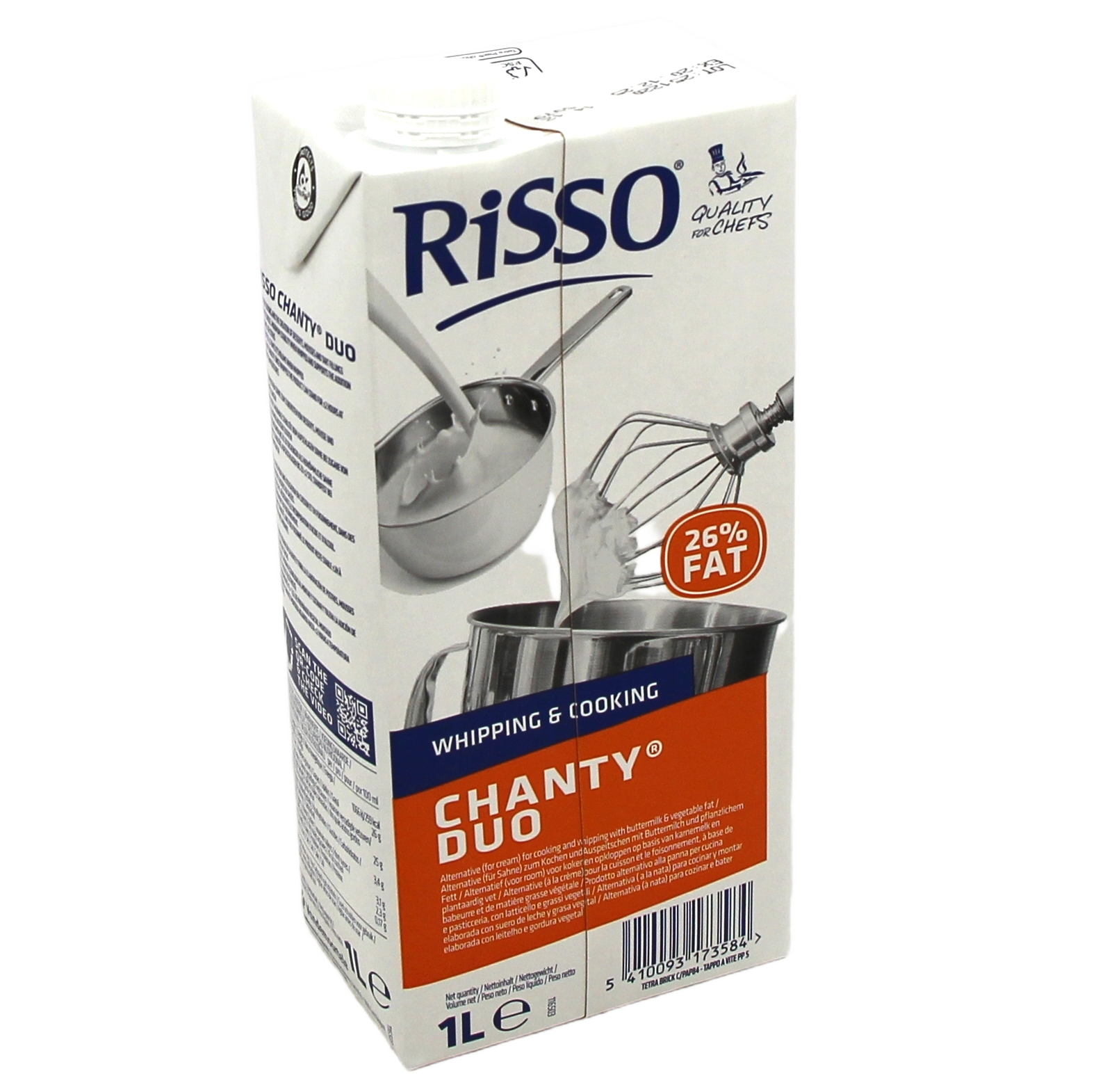 Risso Chanty Duo 26% MG 1 L | La Boutique des chefs