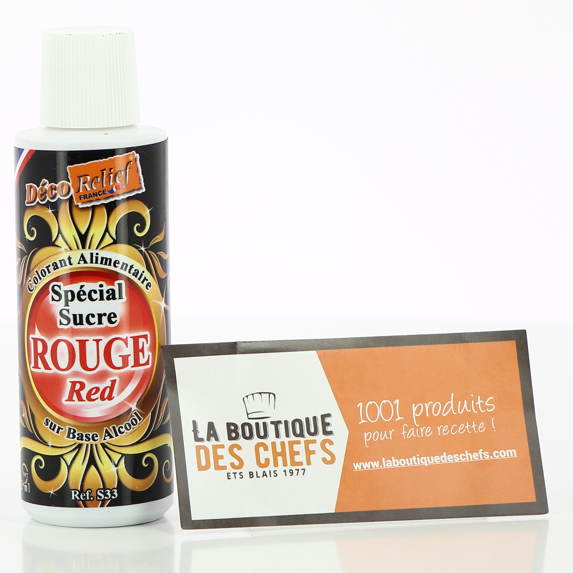 Colorant alimentaire rouge spécial sucre 125 ml | La Boutiq...