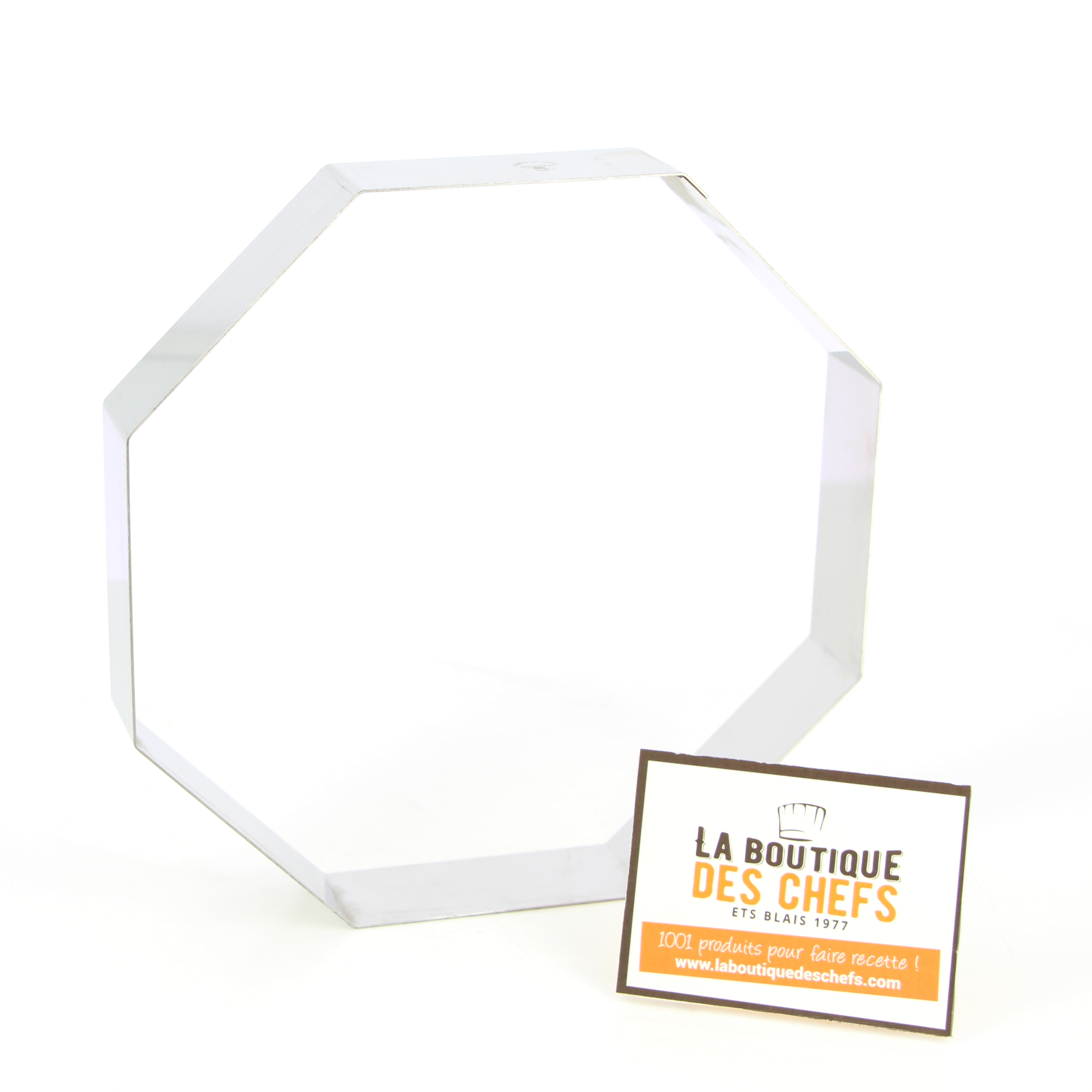 Octogone en inox 18 cm et + | La Boutique des chefs
